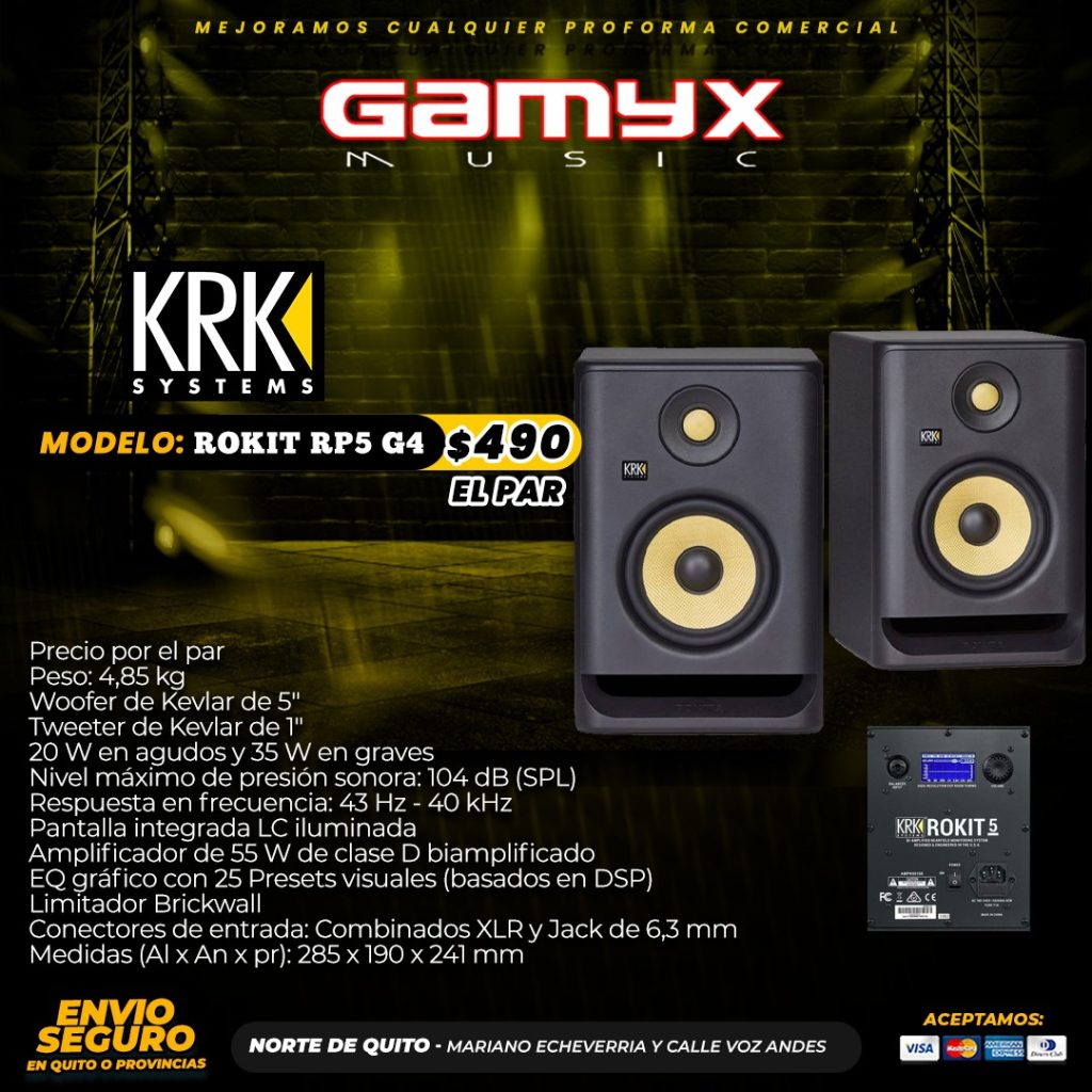 KRK ROKIT RP5G4 – Gamyx Music