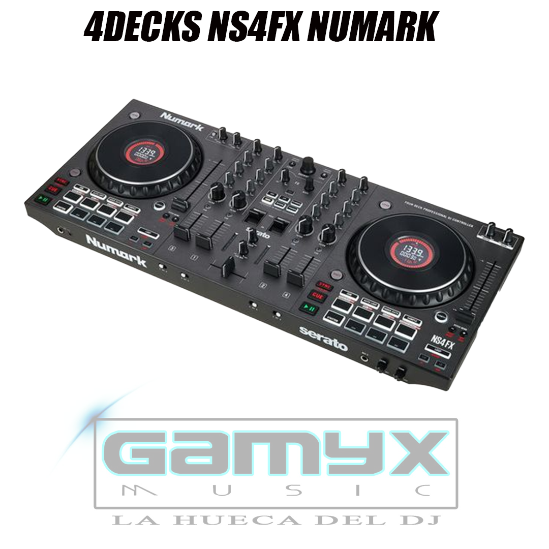 Controlador Numark NS4FX – Gamyx Music