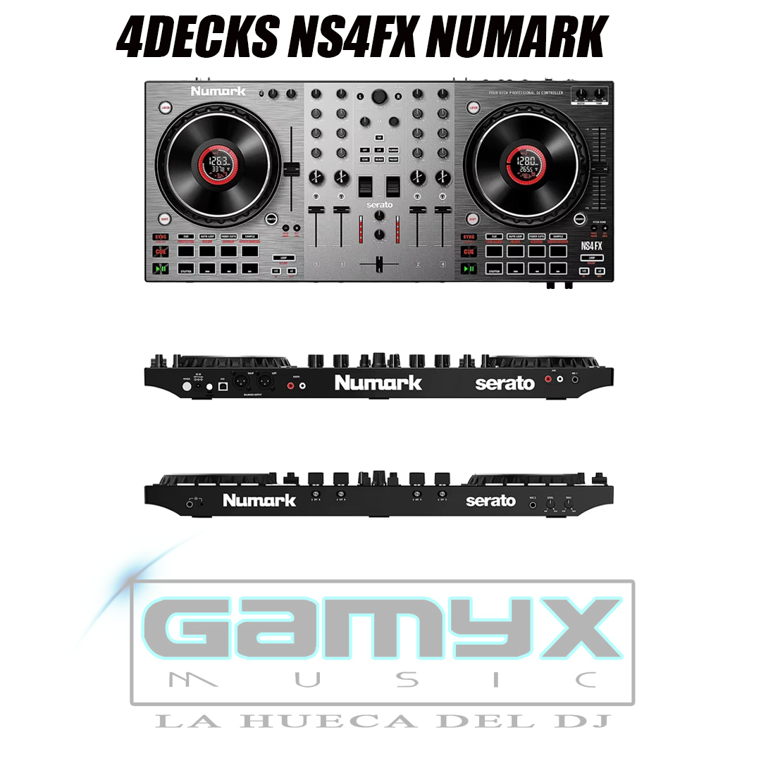 Controlador Numark NS4FX – Gamyx Music