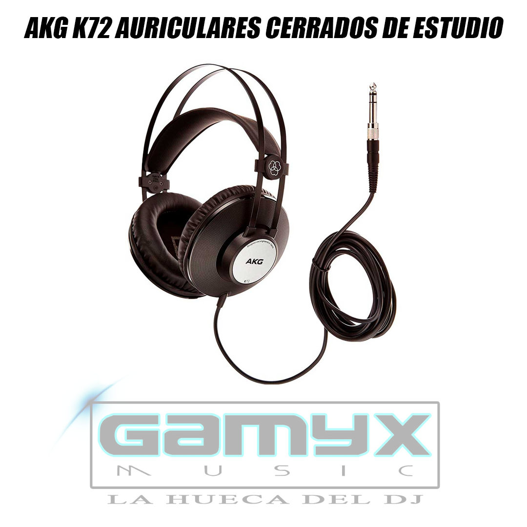 AKG K72 Auriculares Cerrados de Estudio – Gamyx Music